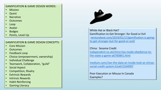 Gamification part won april2019 | PPT