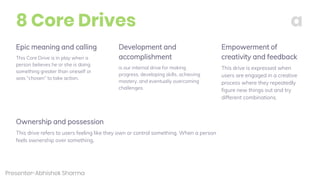 Gamification and The Octalysis Framework | PPSX