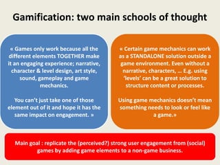 Gamification - Let's Talk About Data | PPTX | Social Networking | Internet