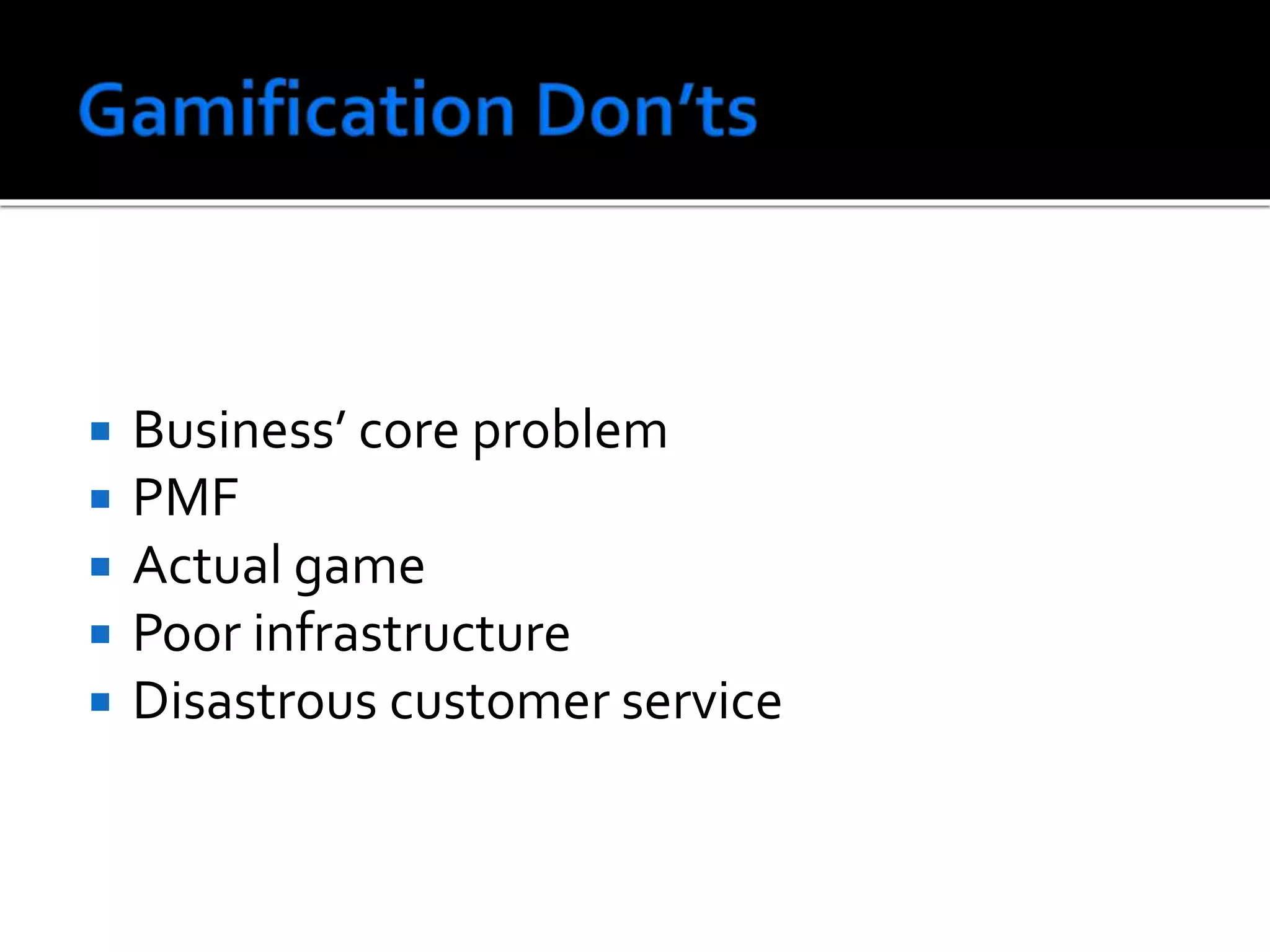 Gamification 101 session 1 | PPT