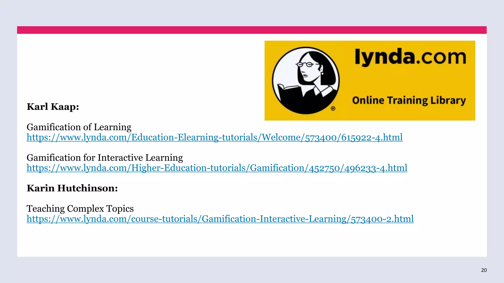 Gamification and Game-based Learning | PPTX