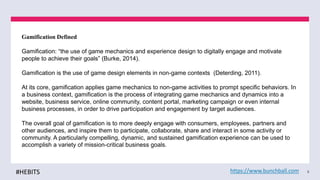 Gamification and Game-based Learning | PPTX
