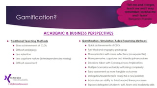 Gamification by SimulationsX Lecture Slides | PPT
