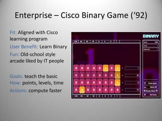 Gamification cases | PPT