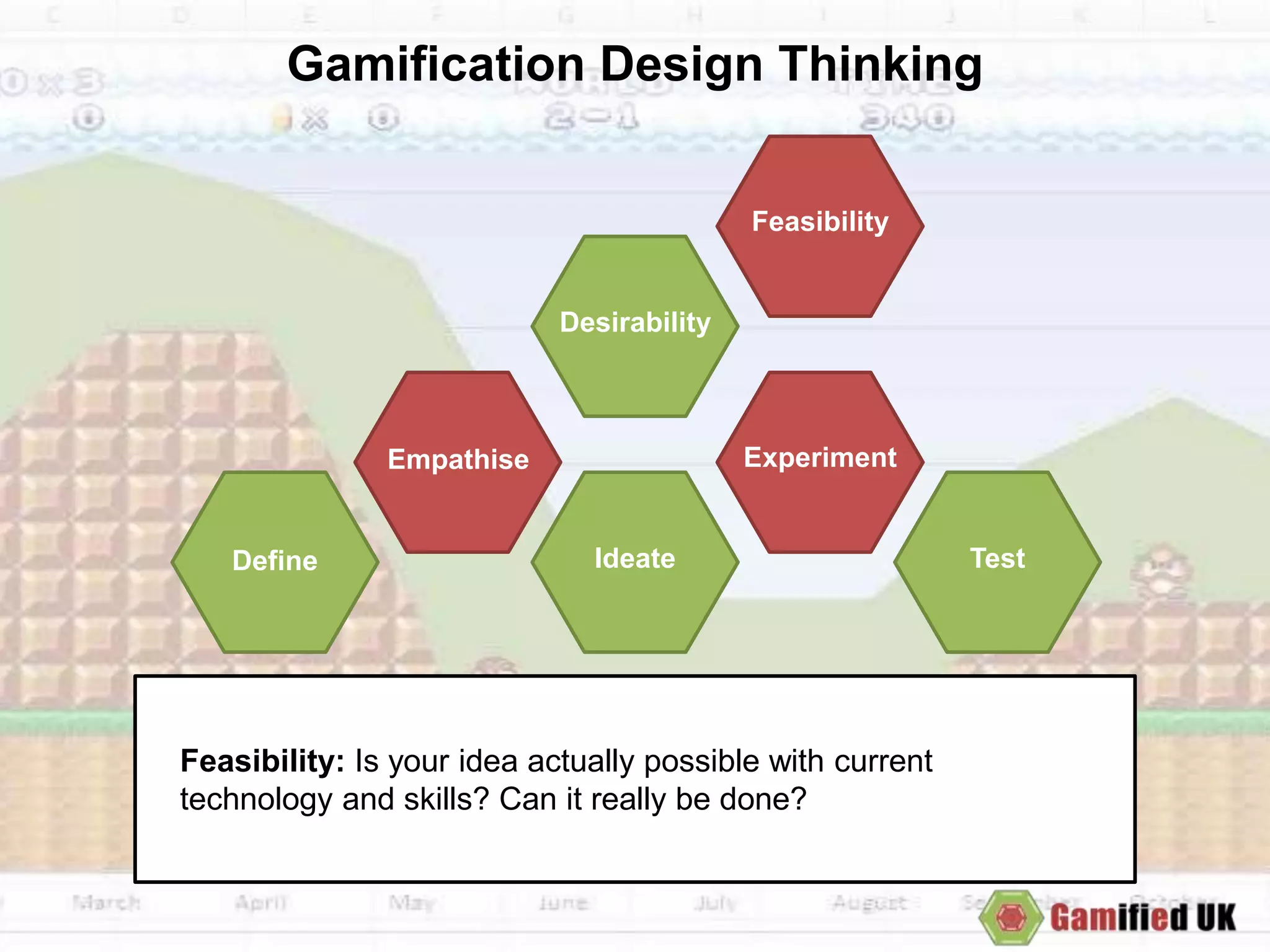 Gamification design thinking | PPTX