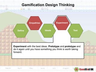 Gamification design thinking | PPTX
