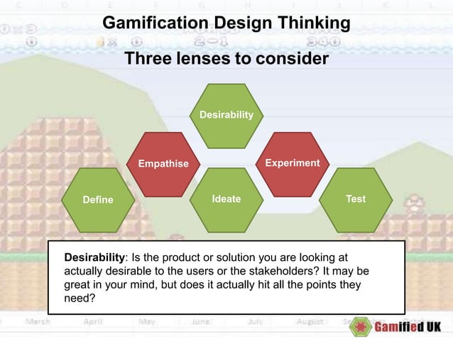 Gamification design thinking | PPTX
