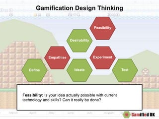 Gamification design thinking | PPTX
