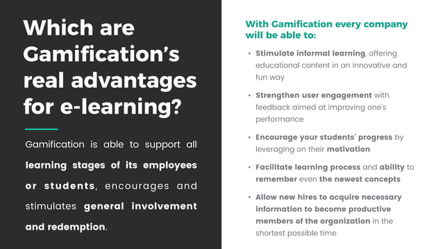 Benefits of Using Gamification in eLearning | PPT