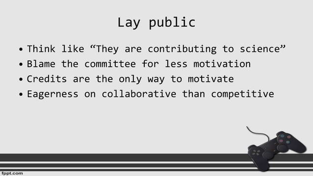 Gamification for cloud computing | PPT