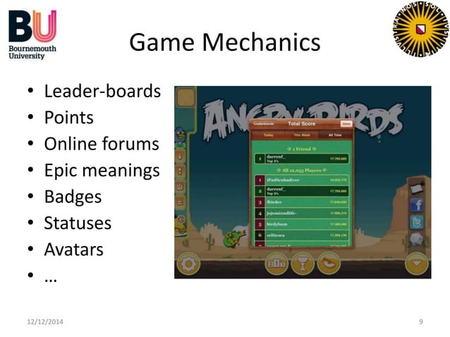 Gamification for volunteer cloud computing | PPT