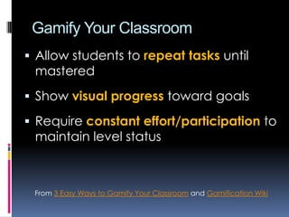 Gamification and Game-based Learning | PPTX