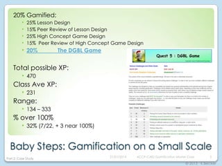 Gamification how to gamify learning and instruction, part 2 (of 3) | PPTX