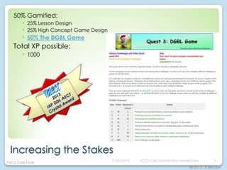 Gamification how to gamify learning and instruction, part 2 (of 3) | PPTX