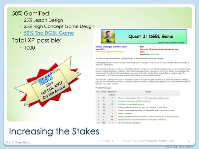 Gamification how to gamify learning and instruction, part 2 (of 3) | PPTX