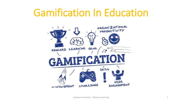 Gamification in Education | PPTX