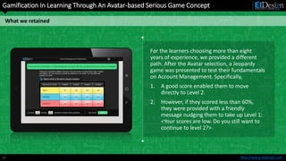 Gamification In Learning Through An Avatar-based Serious Game Concept ...