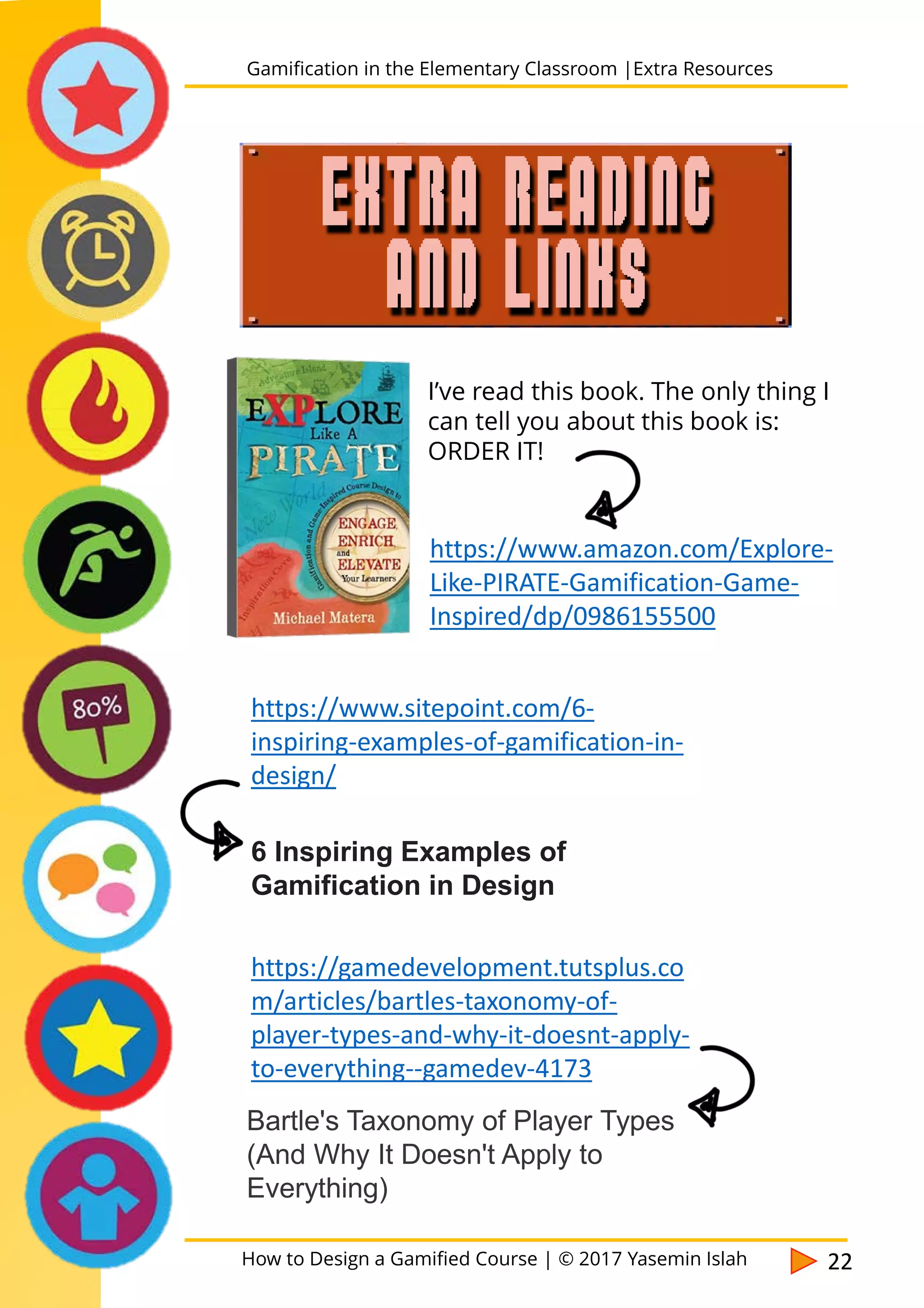 Gamification in the elementary classroom extra_resources | PDF