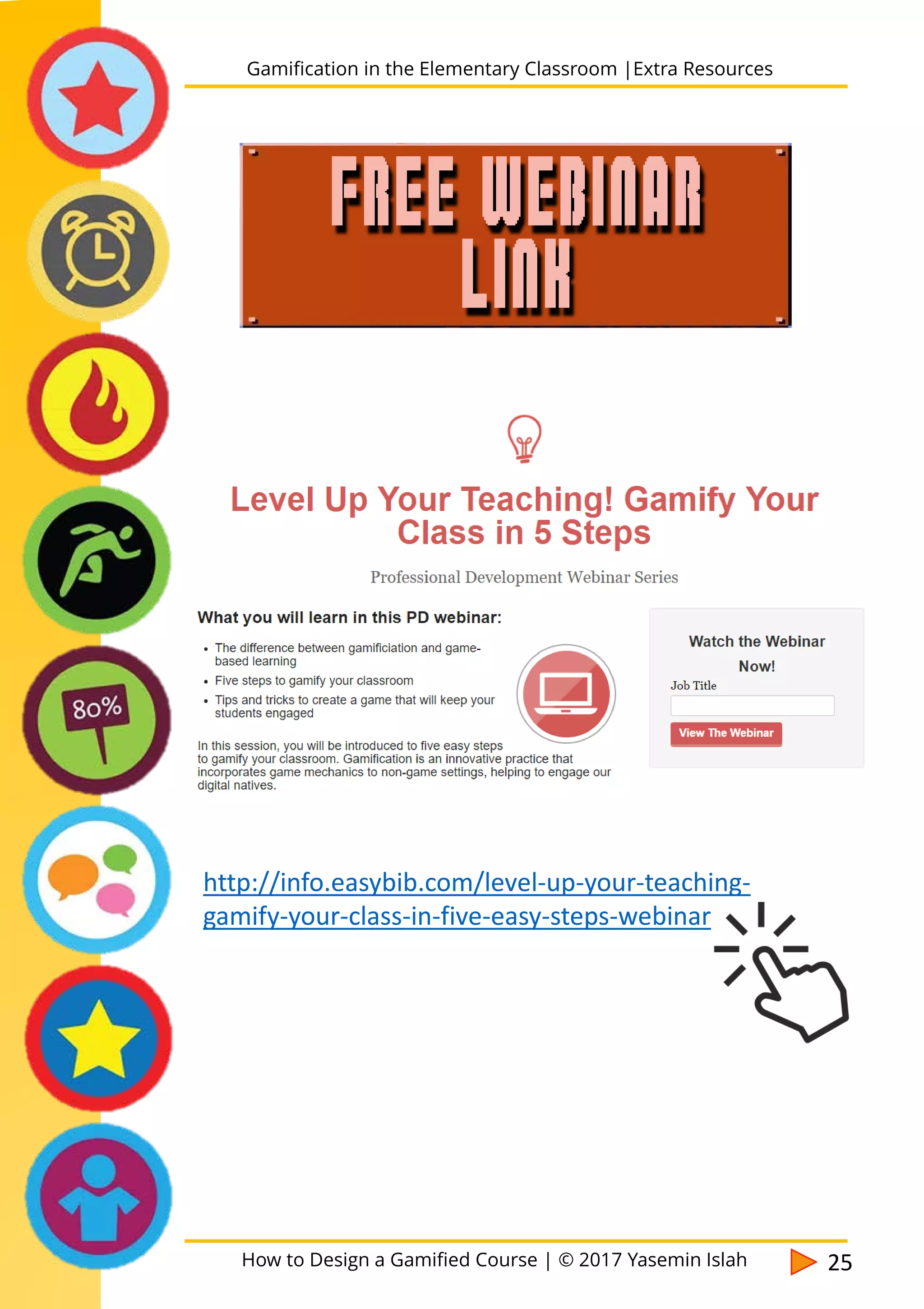 Gamification in the elementary classroom extra_resources | PDF