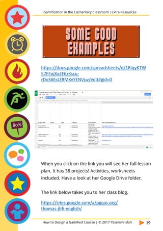 Gamification in the elementary classroom extra_resources | PDF