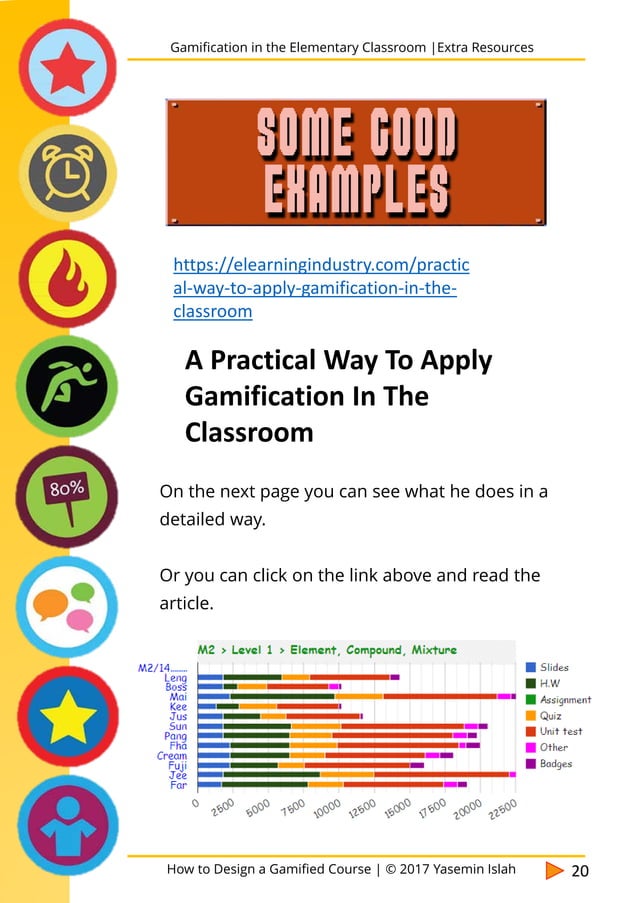 Gamification in the elementary classroom extra_resources | PDF