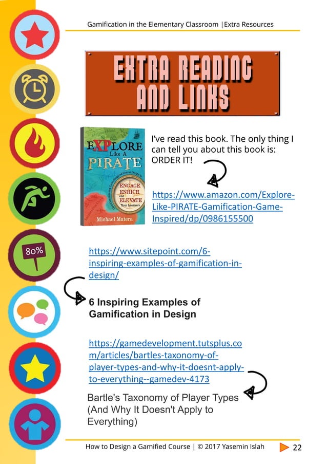 Gamification in the elementary classroom extra_resources | PDF