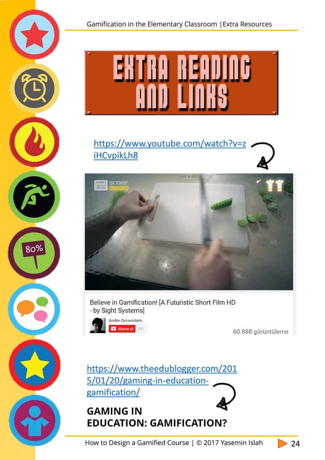 Gamification in the elementary classroom extra_resources | PDF