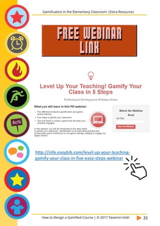 Gamification in the elementary classroom extra_resources | PDF