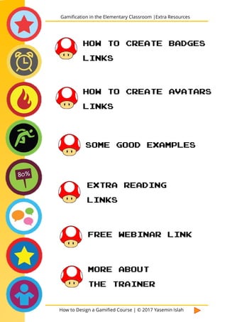 Gamification in the elementary classroom extra_resources | PDF