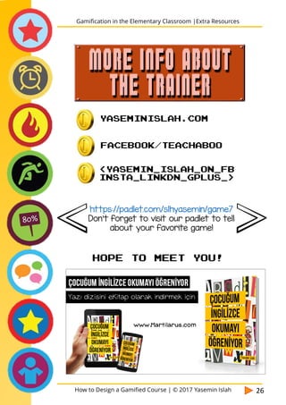 Gamification in the elementary classroom extra_resources | PDF