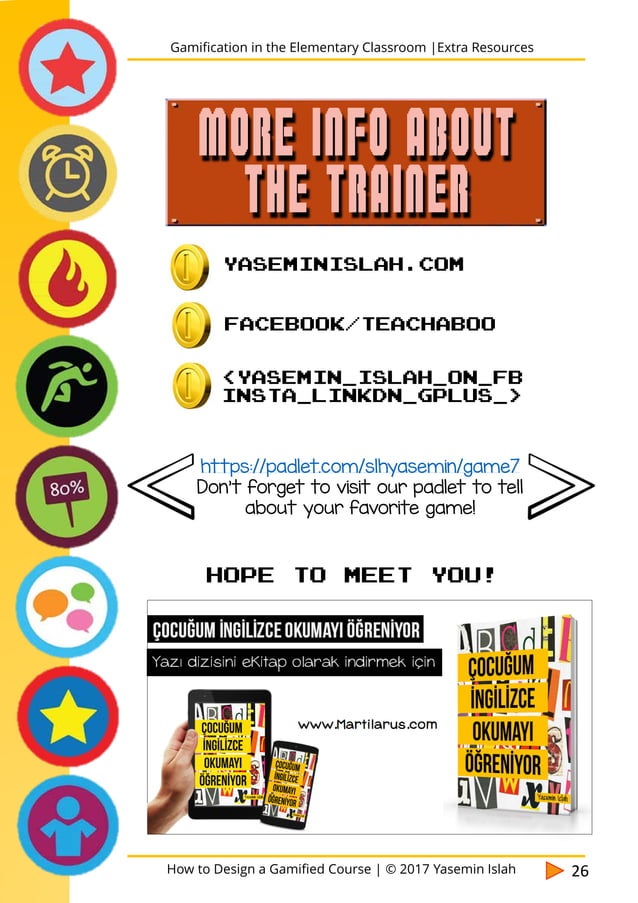 Gamification in the elementary classroom extra_resources | PDF