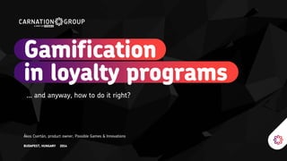 Gamification in loyalty programs | PPTX