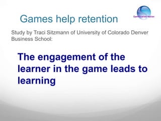 Gamification for LMS and eLearning | PPTX
