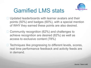Gamification for LMS and eLearning | PPTX
