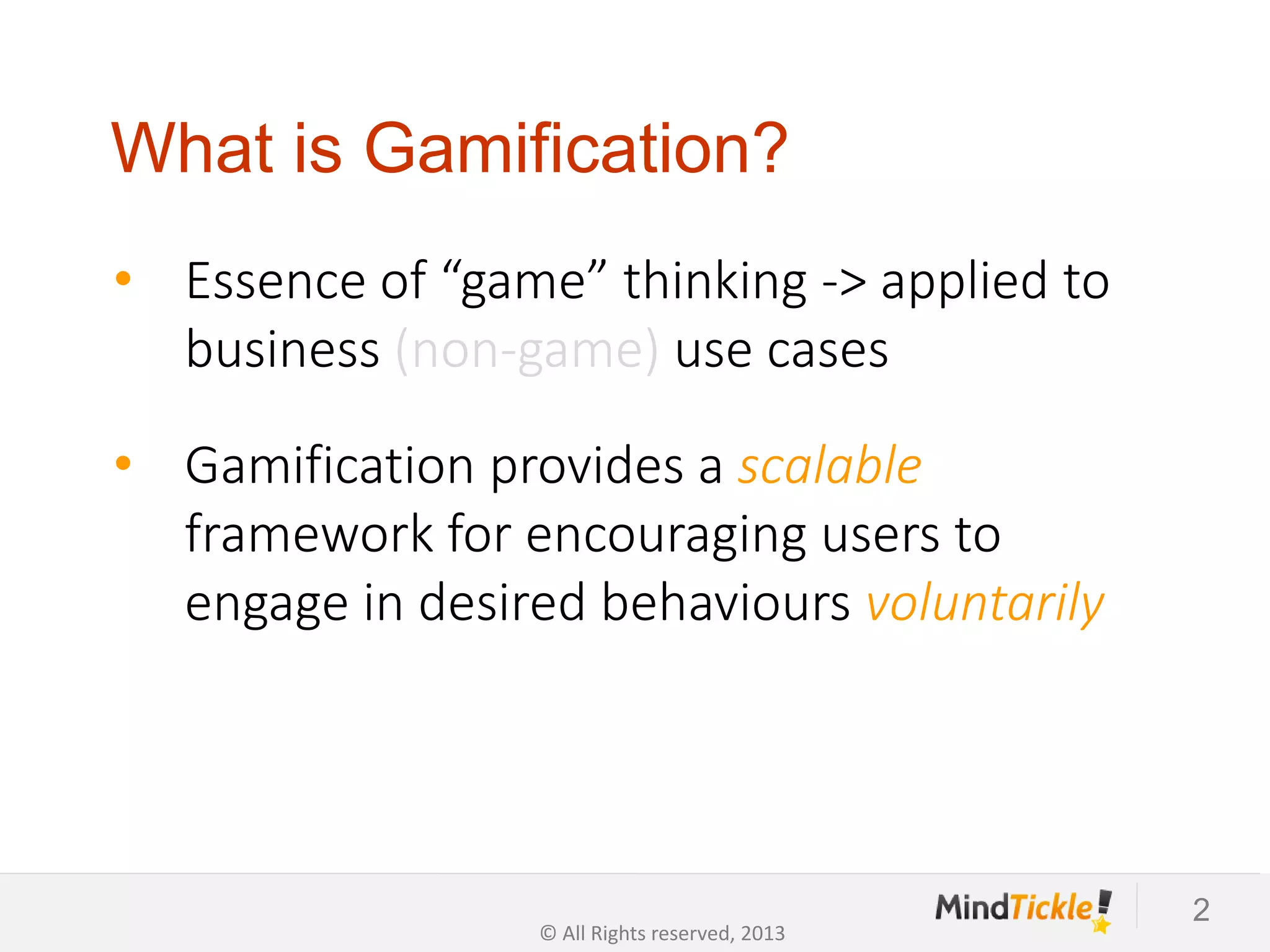 Gamification of online learning - Case study & Best practices | PPT