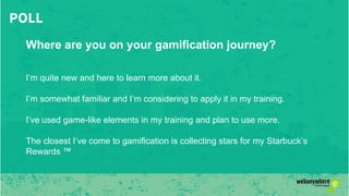 Press Play to Start pt. 2 - Gamification Masterclass | PPT