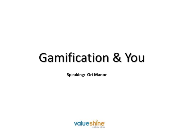 Gamification poc | PPTX