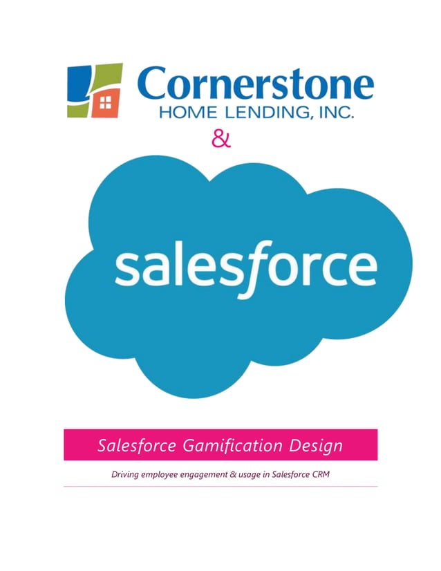 Gamification Project- Salesforce | DOCX