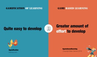Gamification vs game based learning | PPT
