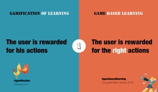 Gamification vs game based learning | PPT