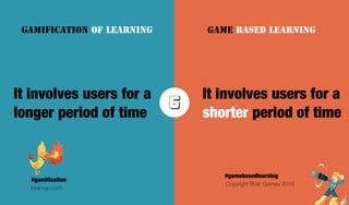 Gamification vs game based learning | PPT