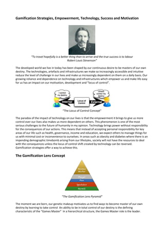 Gamification and Enabling Technologies White Paper | PDF