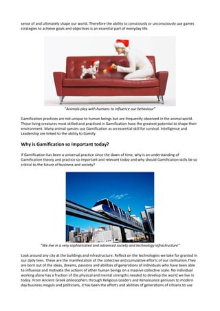 Gamification and Enabling Technologies White Paper | PDF