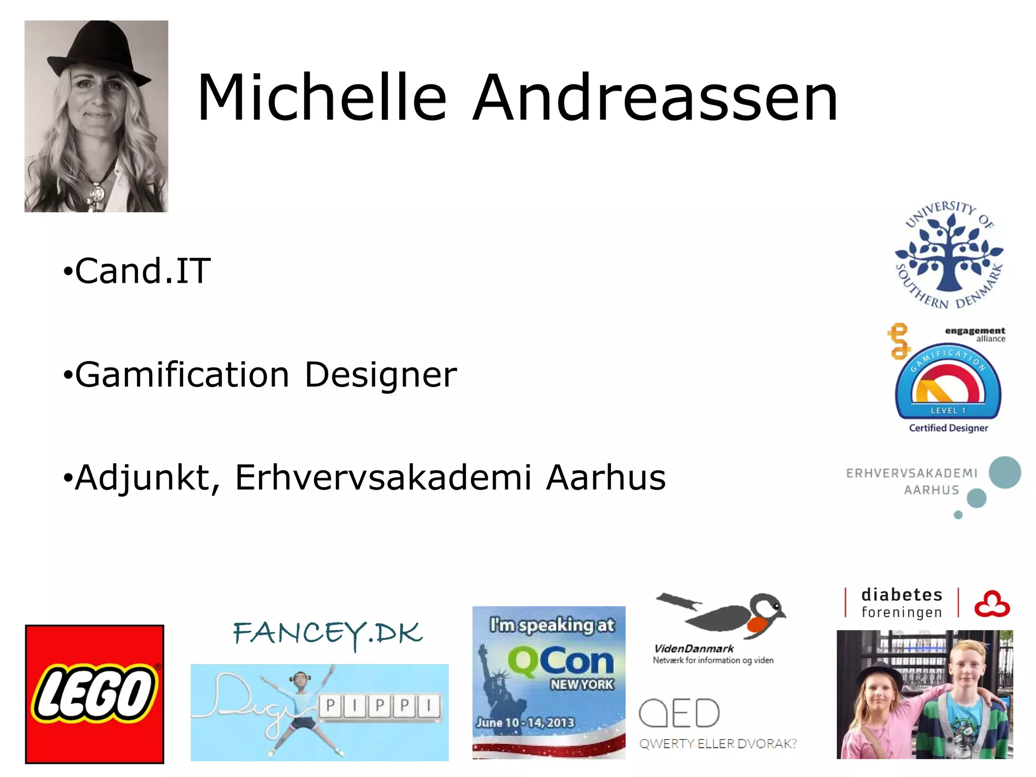 Gamification workshop michelle | PPT
