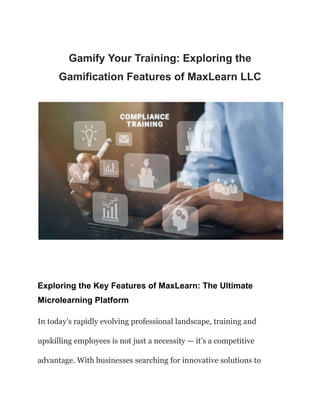Gamify Your Training_ Exploring the Gamification Features of MaxLearn LLC.pdf