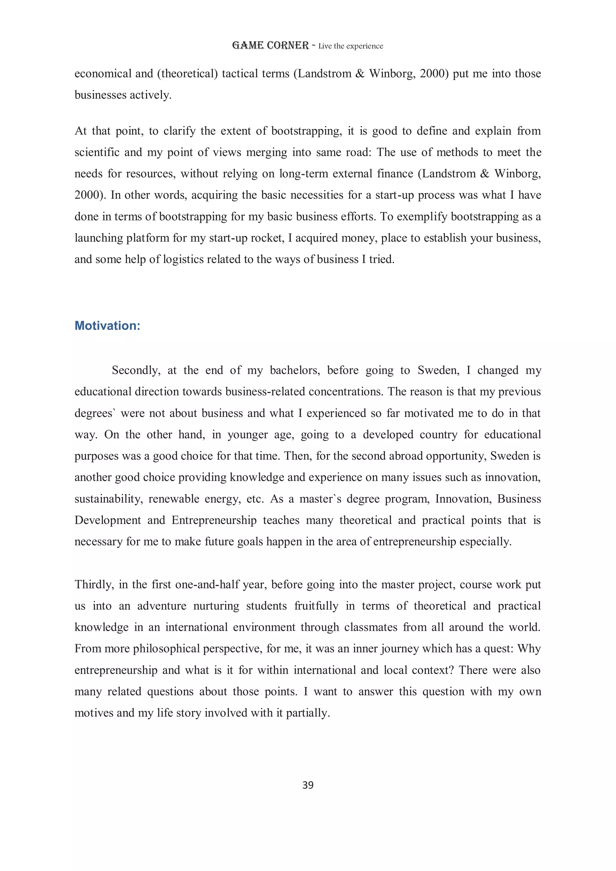 Gaming cafe-business-plan | PDF
