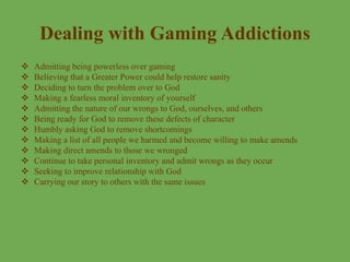 Gaming addictions | PPT
