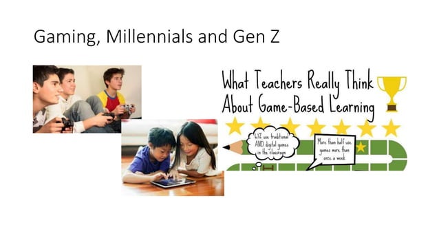 Gaming and gamification in academic and library settings | PPT