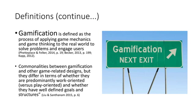 Gaming and gamification in academic and library settings | PPT