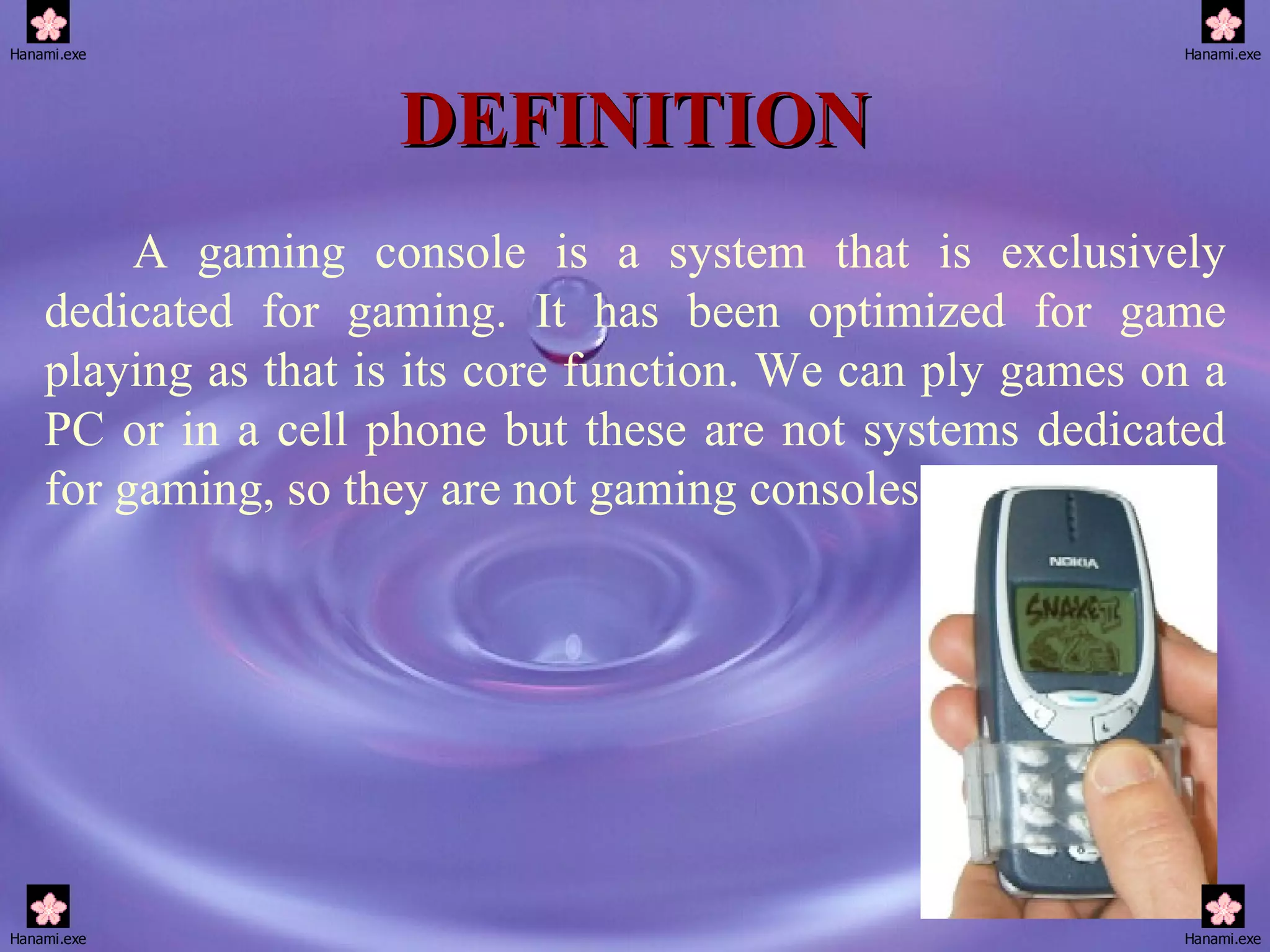 Gaming Consoles | PPT